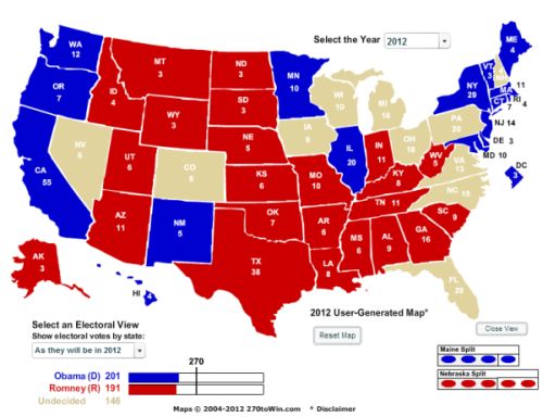 Tuesday predictions: Share your electoral map - Election Central