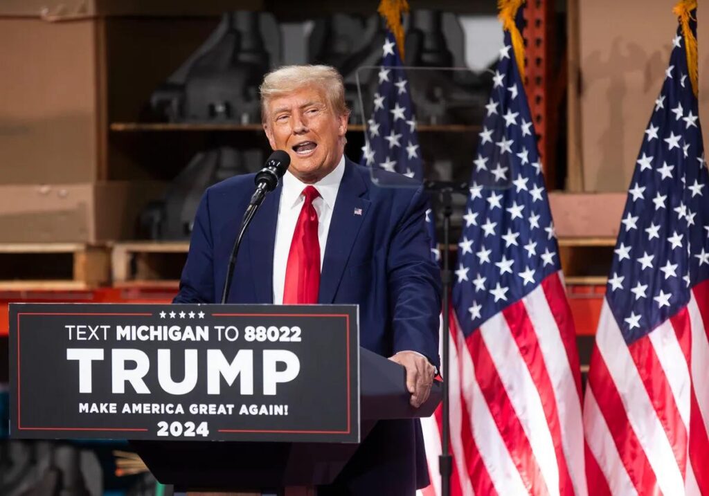 Full Video: Trump Speech to Auto Workers in Detroit, Michigan (Sept. 27 ...