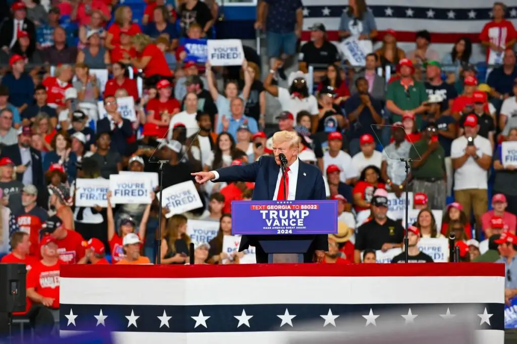 Full Video: Trump Rally in Atlanta, Georgia (Oct. 15) - Election Central