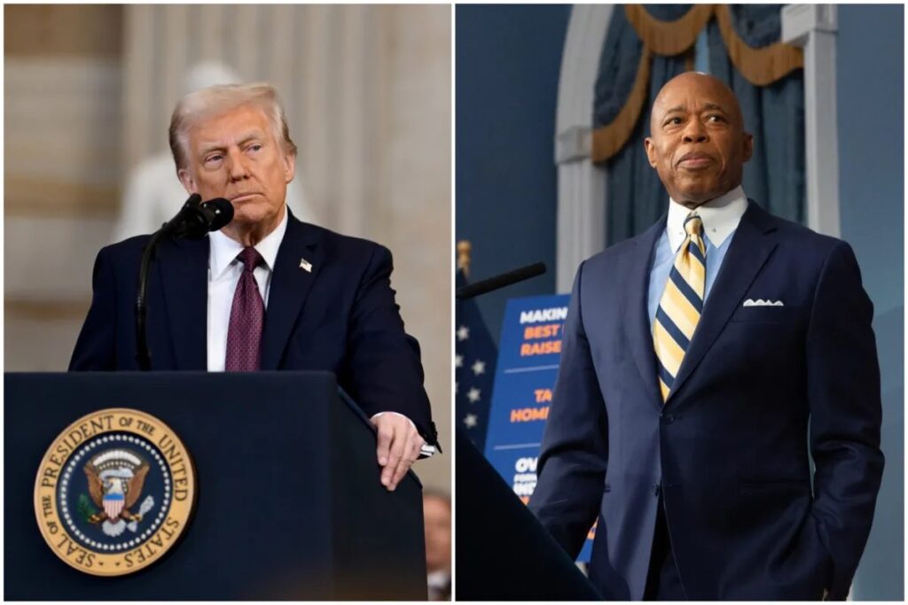 Trump Eyes NYC Mayor Eric Adams for HUD Job to Block Radical Zohran ...